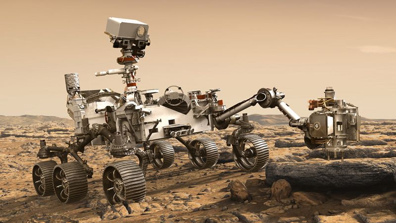 Nasa Mars rover: Meteorite to head home to Red Planet - BBC News