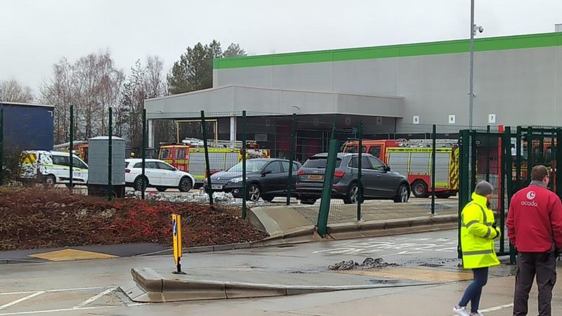 Ocado warehouse fire: Rebuilt Andover centre fully operational - BBC News