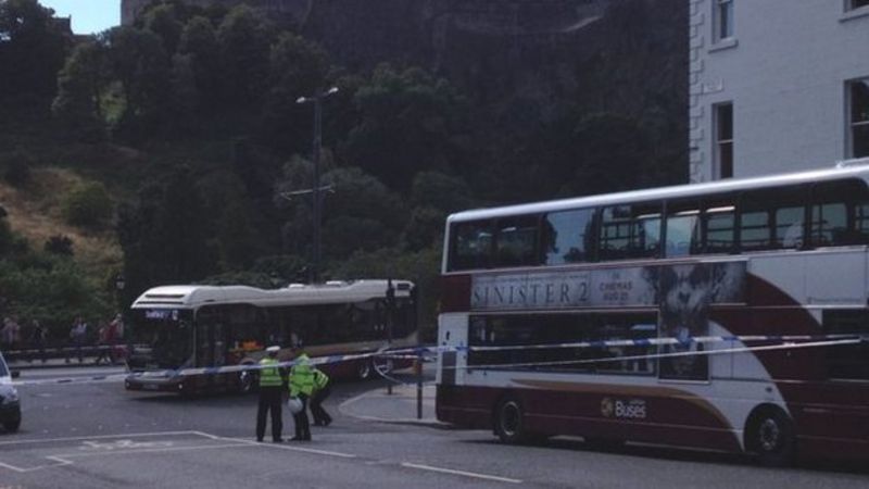 Edinburgh bus crash victim identified by police - BBC News