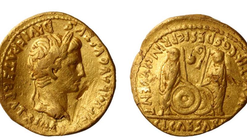 'Exceptional' Roman gold coin hoard found near Norwich - BBC News