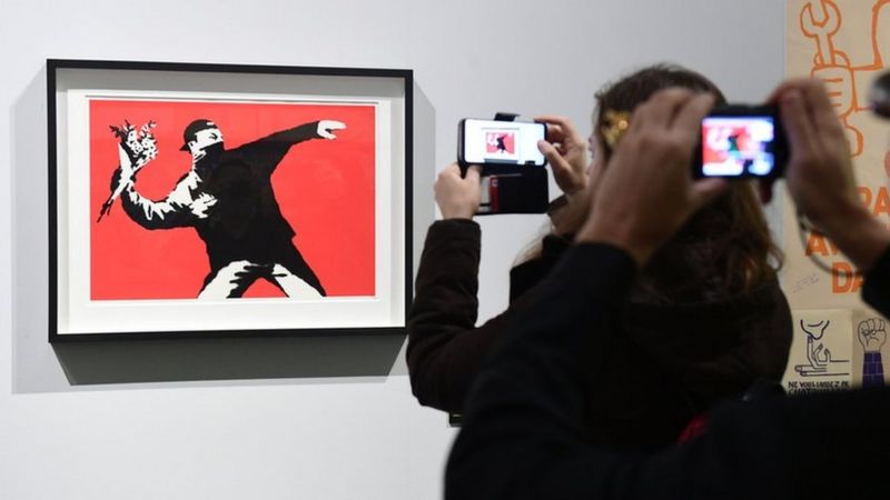 Banksy artworks to go on display once again - BBC News