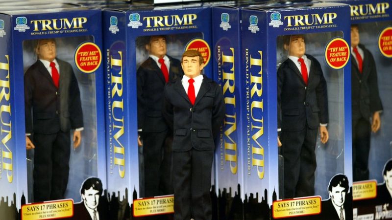 The official Donald Trump merchandise that actually exists - BBC News