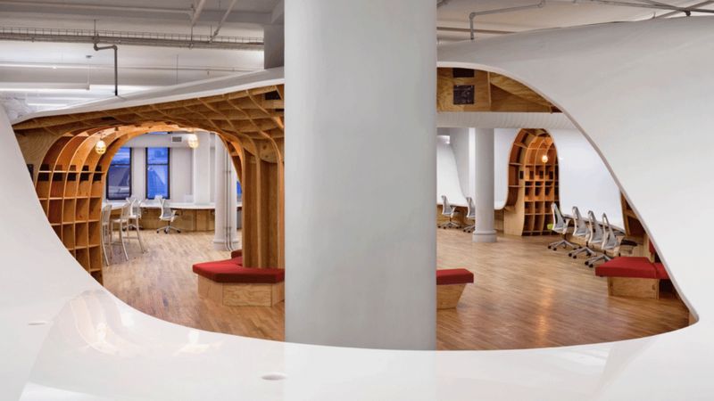 Why the future office will be as much about fun as work - BBC News