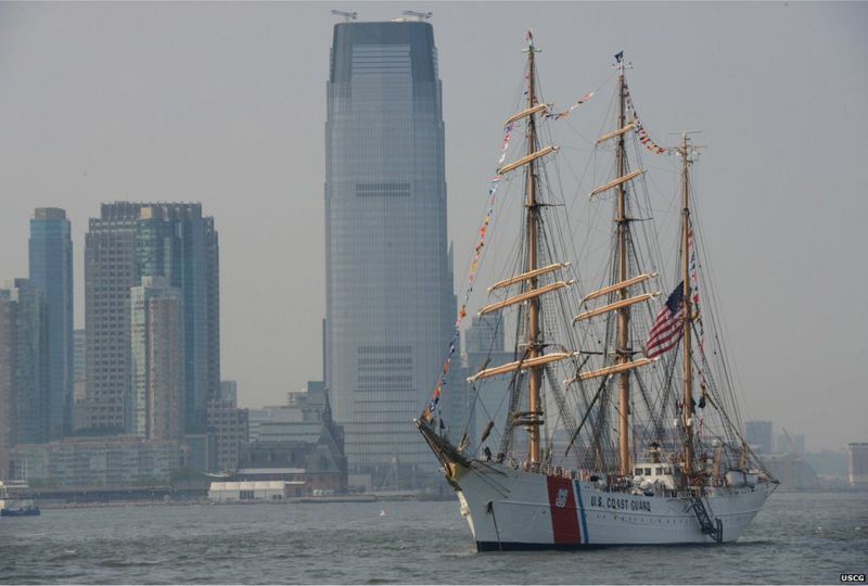 Why is the US still using a Nazi tall ship? - BBC News