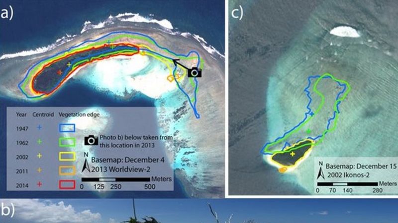 Surface water shifting around the Earth - BBC News