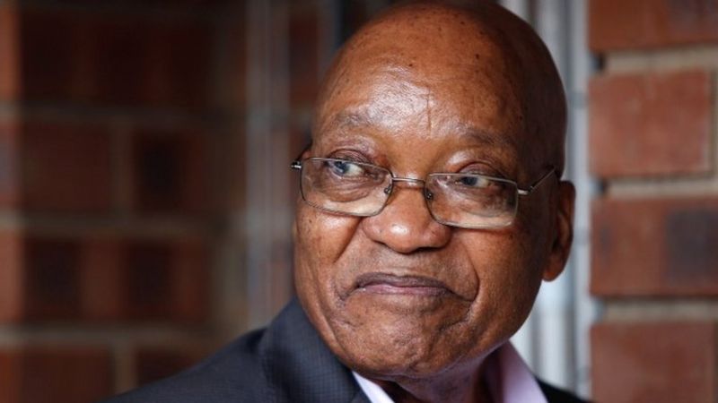 Anti-Zuma protests take place across South Africa - BBC News