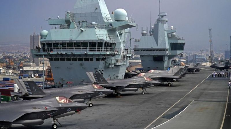 Royal Navy F-35 pilot tells of ejecting seconds before crash - BBC News