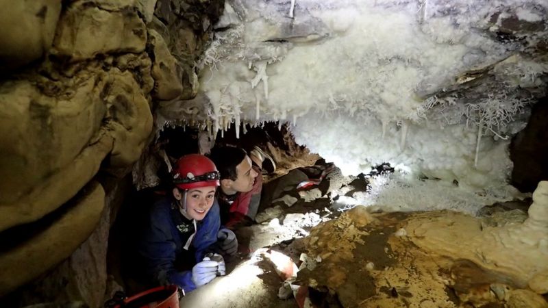 Caving in the UK: 'The last true wilderness' - BBC News