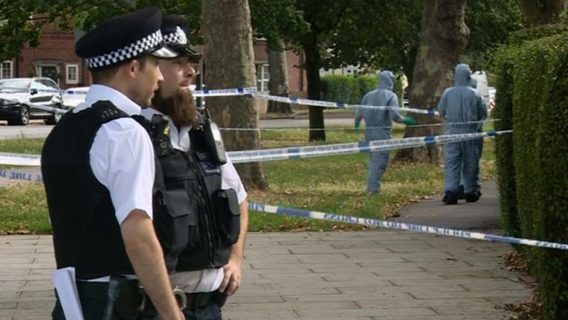 Tottenham murder arrest over death of woman, 89, in home - BBC News