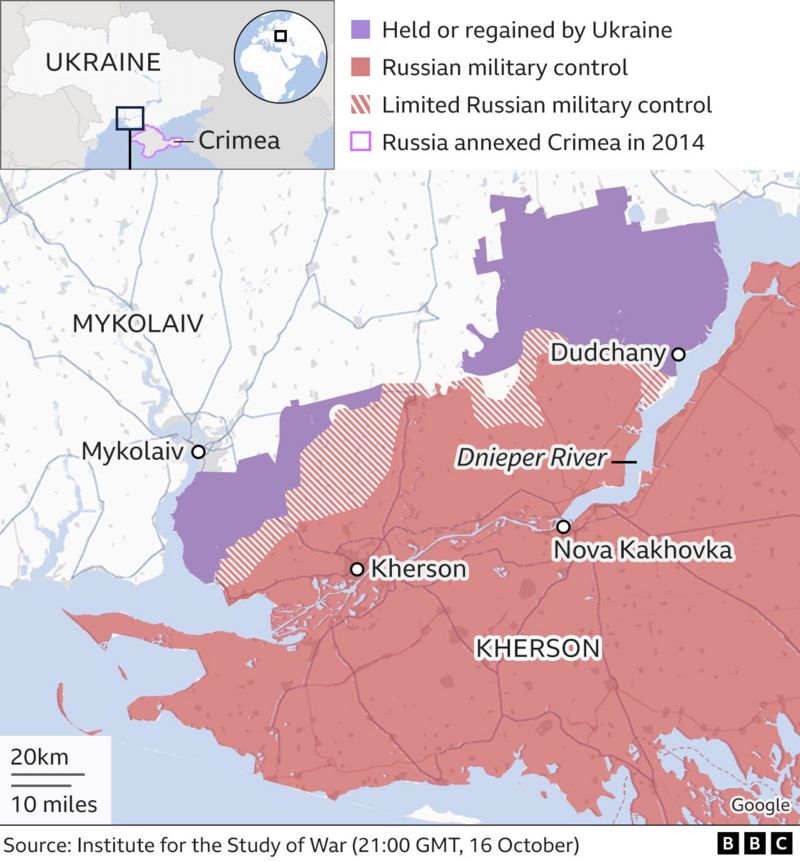 Ukraine war: Iranian drone experts 'on the ground' in Crimea - US - BBC ...