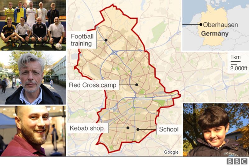 Migrant crisis: How one city in Germany is coping - BBC News