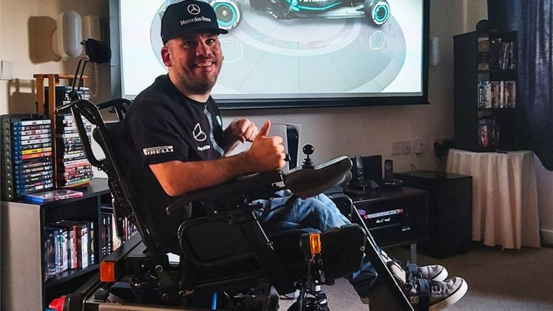 Gloucestershire man in F1 wheelchair takes on 1000-mile challenge - BBC ...