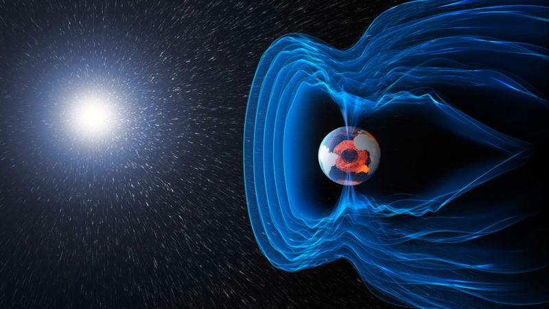 Swarm tracks Earth's turbulent magnetic field - BBC News