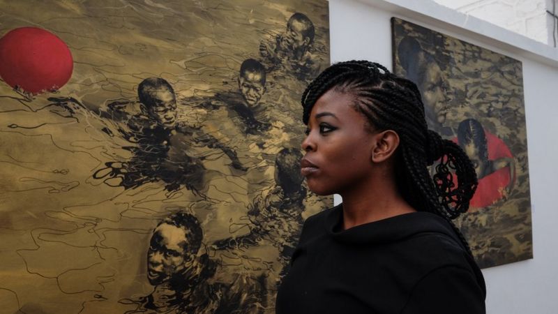 In pictures: Play, prayers and power explored at Dak'Art - BBC News