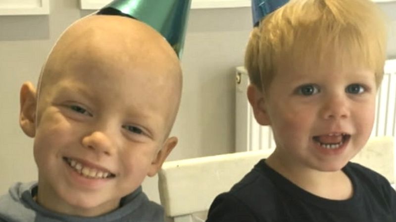 Brain tumour: Family supports research after eye diagnosis - BBC News