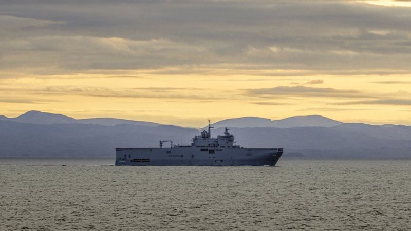 Major military exercises taking place off Scotland - BBC News