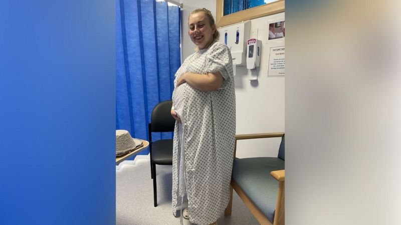 Doctors Told Durham Woman 24 Cancerous Cyst Was Pregnancy Bbc News