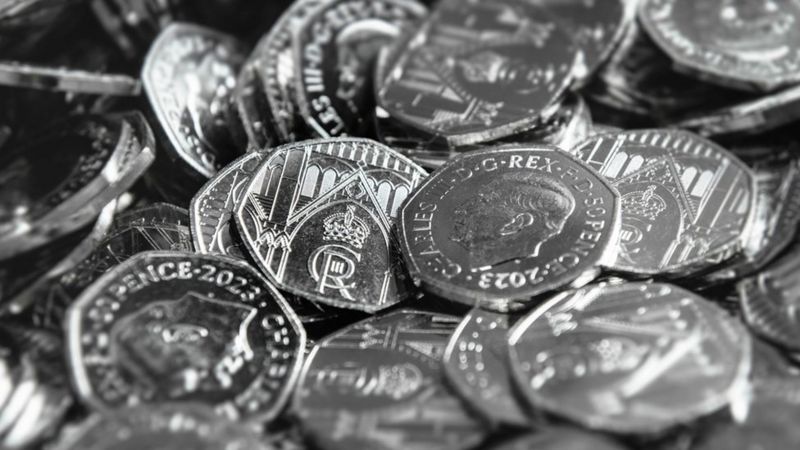 King's coronation: Royal King Charles III 50p coins released - BBC ...