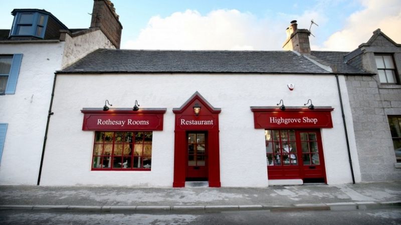 Prince Charles opens own restaurant in Ballater - BBC News