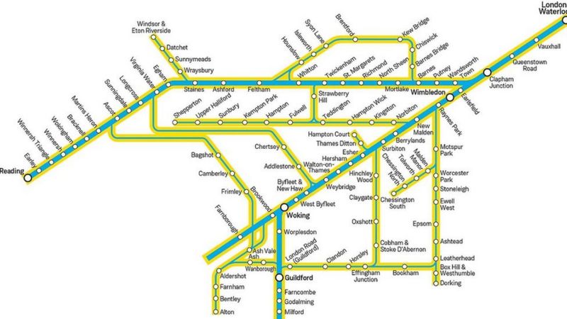 New £1bn fleet of South Western Railway trains delayed - BBC News