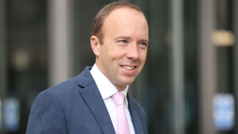 Matt Hancock bids 'fond farewell' to his app after five years - BBC News