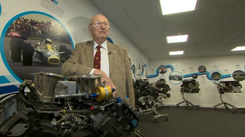 Cosworth in Northampton marks 60 years of powering champions - BBC News