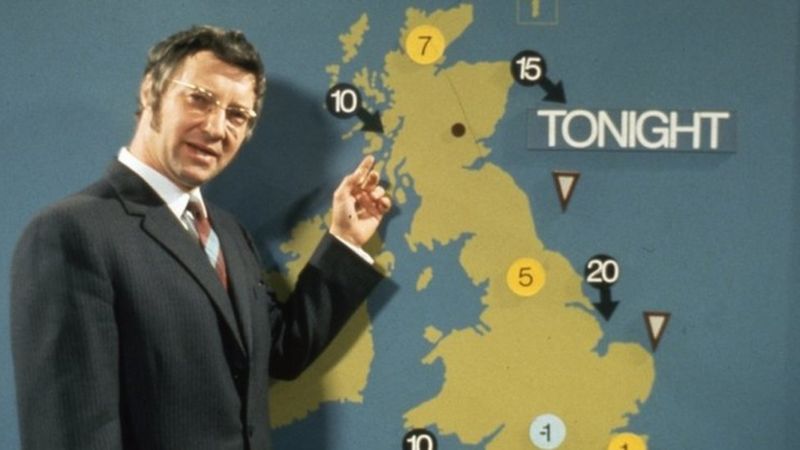 BBC TV weatherman Graham Parker dies aged 90 - BBC News