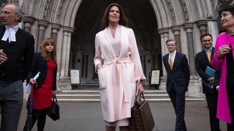Christina Estrada: Former supermodel wins £53m divorce settlement - BBC ...