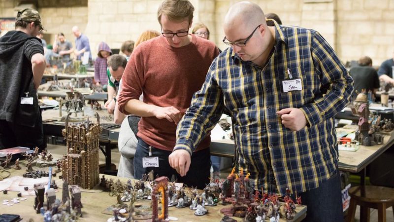 Warhammer sales surge for Games Workshop despite shop closures - BBC News