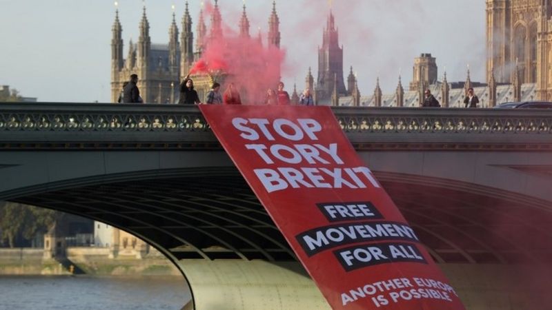 People's Vote march: In pictures - BBC News