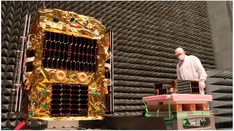 Space debris removal demonstration launches - BBC News