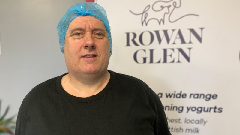 Rowan Glen: Yoghurt factory revival hits 20 million pots a year - BBC News