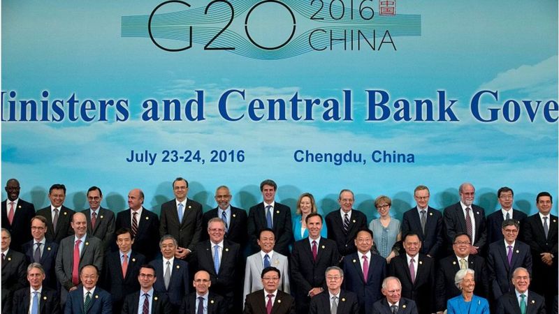 Brexit heightens global economic risks, says G20 - BBC News