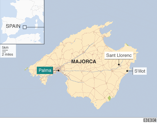 Majorca flash flood kills at least 10 on Spanish island - BBC News