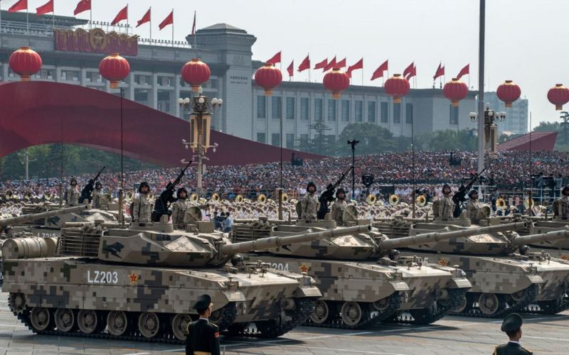 In pictures: China shows off military might at 70th anniversary parade ...