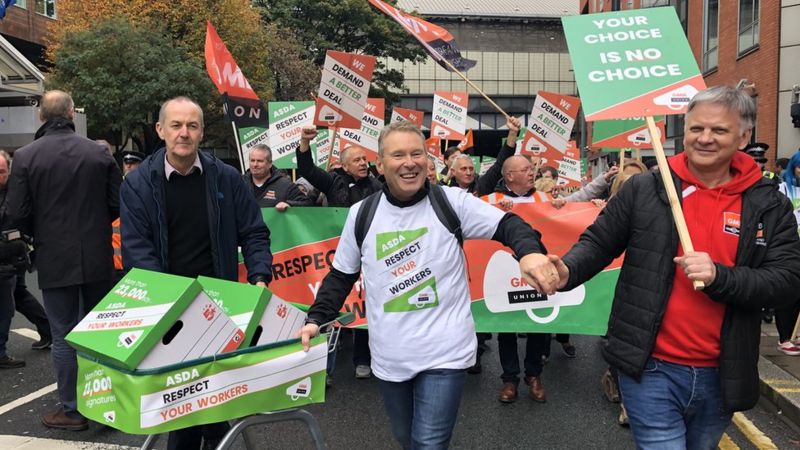 Asda workers are 'terrified for their jobs' - BBC News