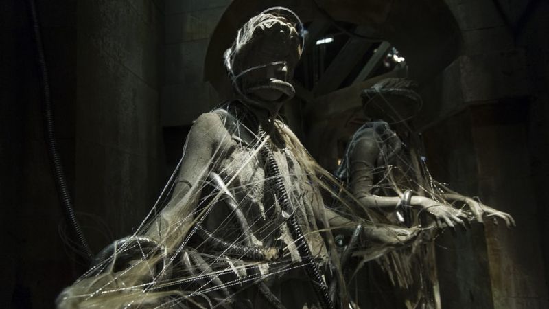 Playing one of Doctor Who's scariest monsters - BBC News