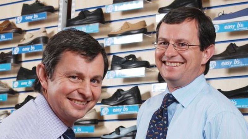 Rushden shoe firm run by generations of twins turns 100 - BBC News