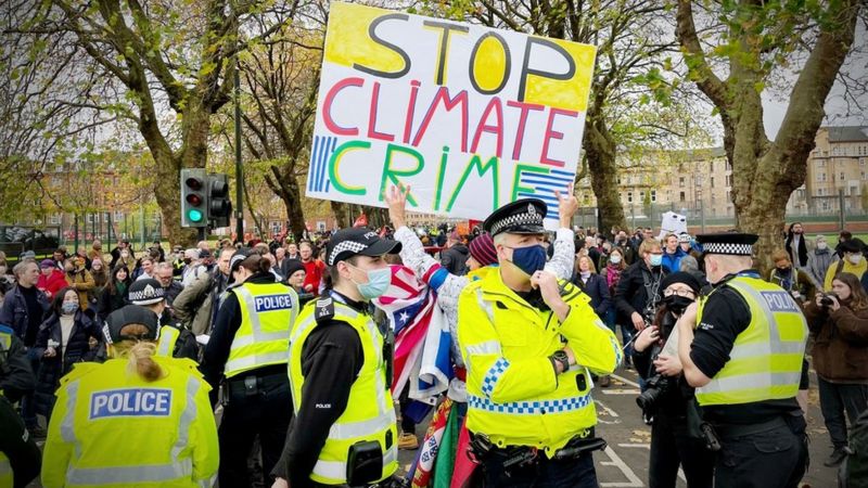 COP26: Greta Thunberg tells protest that COP26 has been a 'failure ...