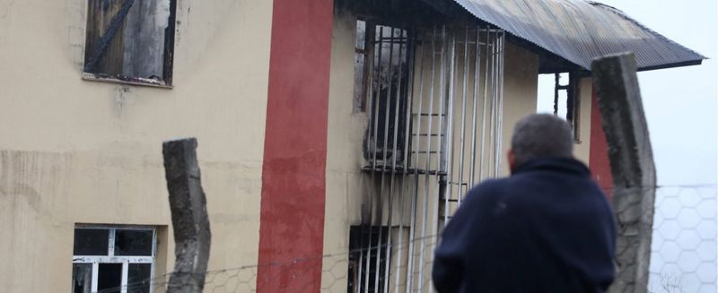 Turkish dorm fire: Six held after 11 schoolgirls die - BBC News