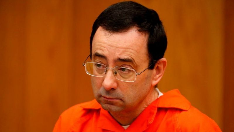 Sex offender Larry Nassar repeatedly stabbed in prison fight - BBC News Sex offender Larry Nassar repeatedly stabbed in prison fight - BBC News