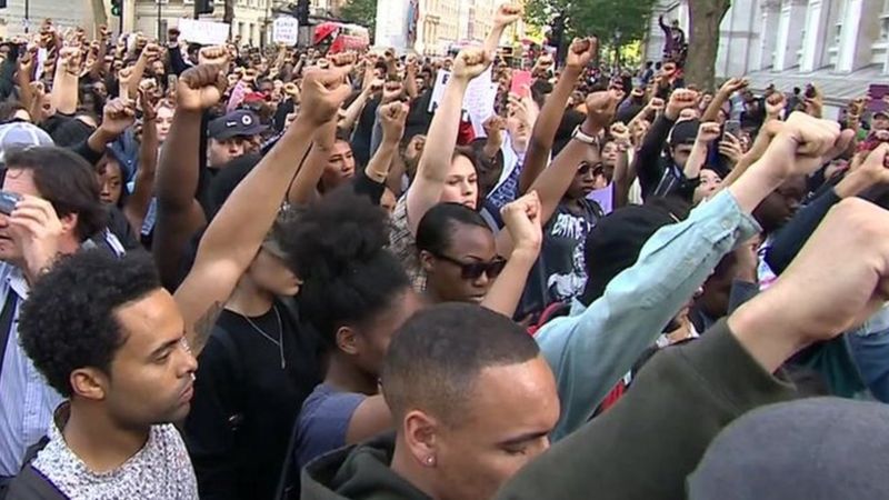 Black Lives Matter movement 'needed in UK' - BBC News