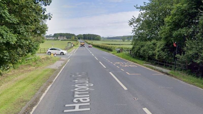 Taxi driver killed in crash near Harrogate - BBC News