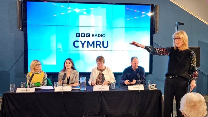 Angharad Mair: S4C wedi 'colli cyfeiriad' a gormod o Saesneg - BBC ...