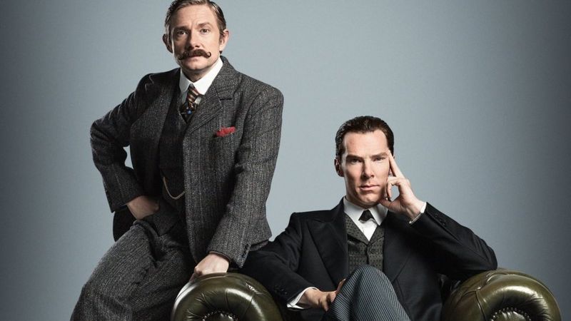 Sherlock photograph reveals new cast member - BBC News
