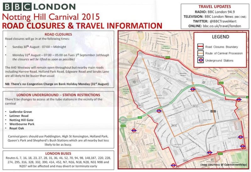 Notting Hill Carnival crowds brave downpours - BBC News