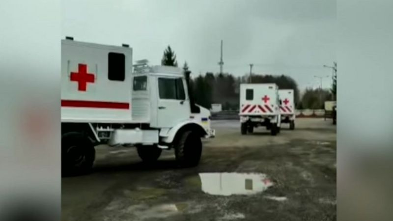 War in Ukraine: Yorkshire-built armoured ambulances arrive in Lviv ...