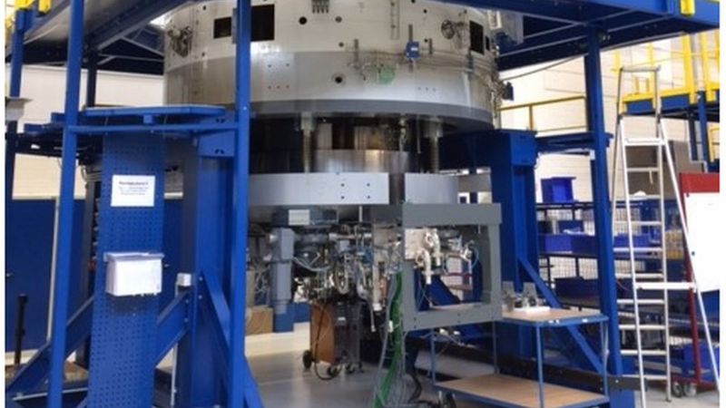 First NHS proton beam machine arrives at Christie hospital - BBC News