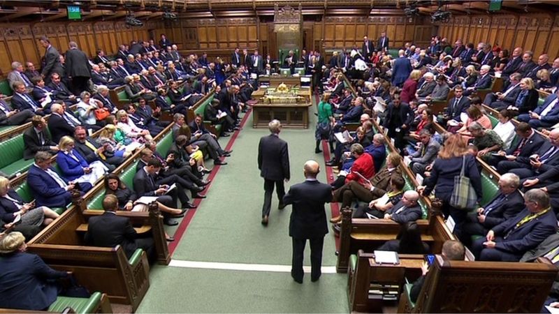 Supreme Court: Pictures from heated Commons debate - BBC News