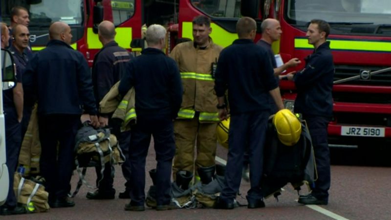 Primark fire: A year on from Belfast's devastating blaze - BBC News
